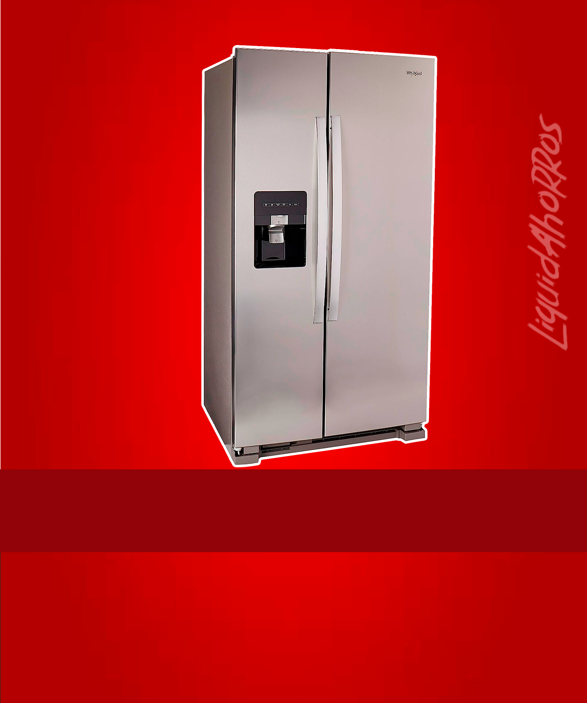 Liverpool: Refrigerador top mount 25 pies whirlpool con 49% de DESCUENTO